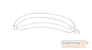 How to Draw a Realistic Banana Tutorial - EasyDrawingTips