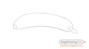 How to Draw a Realistic Banana Tutorial - EasyDrawingTips