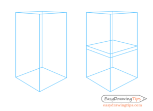How to Draw a Chair in Perspective Step by Step - EasyDrawingTips
