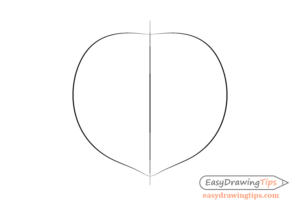 How to Draw a Peach Step by Step Tutorial - EasyDrawingTips