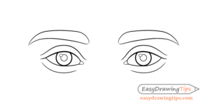 How to Draw Eye Expressions Step by Step - EasyDrawingTips