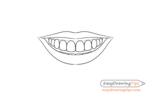 How to Draw a Smile Step by Step - EasyDrawingTips