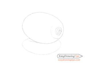 How to Draw a Kiwi Step by Step - EasyDrawingTips