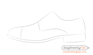 How to Draw a Shoe in Nine Steps - EasyDrawingTips