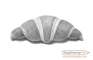 How to Draw a Croissant Step by Step - EasyDrawingTips