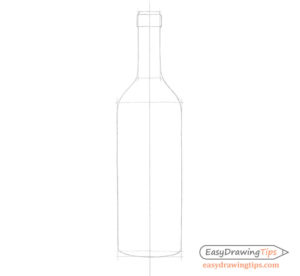 How to Draw a Bottle Step by Step (Line & Shading) - EasyDrawingTips
