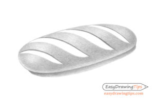 How to Draw Bread Step by Step - EasyDrawingTips
