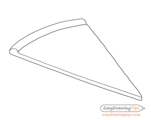 How to Draw a Pizza Slice in 6 Steps - EasyDrawingTips