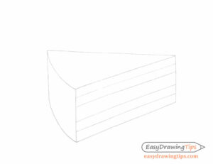 How to Draw a Cake Slice in 10 Steps - EasyDrawingTips